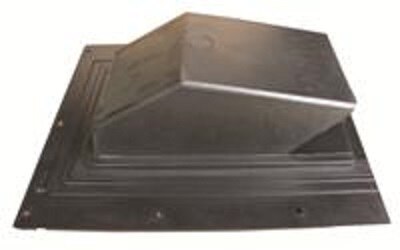 Roof Cap, Black Plastic, Low Profile