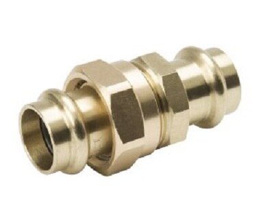 Copper Union, Plumbing P x MPT, 1-1/4" x 1-1/4"