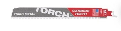 The Torch with Carbide Teeth, 9 in., 8 TPI, 1-Piece Pack