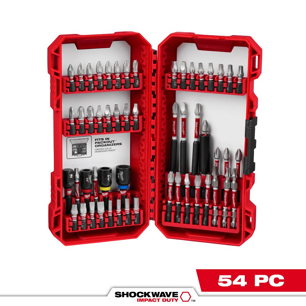 54PC SHOCKWAVE™ Impact Duty Driver Bit Set