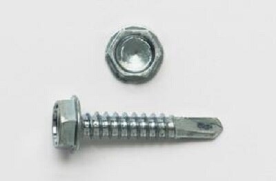 HWH Self Drill Point Screw, Type 2, 8x1-1/2, Zinc, 500 Count