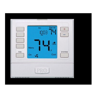 PRO1 Programmable Universal Thermostat 3 Heat/ 2 Cool Heat Pump 2 Heat ...
