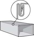 SealTite 60" Section 30" x 8" Button Lock Duct