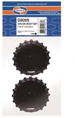 Gauge Boot Set (2), for 2" Gauges
